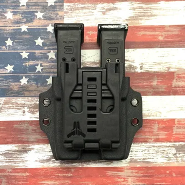 OWB Rounds Facing Out Mag Carrier (Double) – Freedom Holsters
